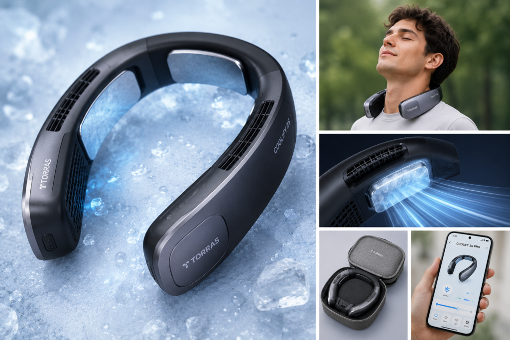 TORRAS COOLiFY 2S PRO Review: A Wearable Air Conditioner That Actually ...